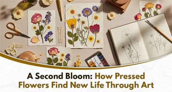 A Second Bloom: How Pressed Flowers Find New Life Through Art